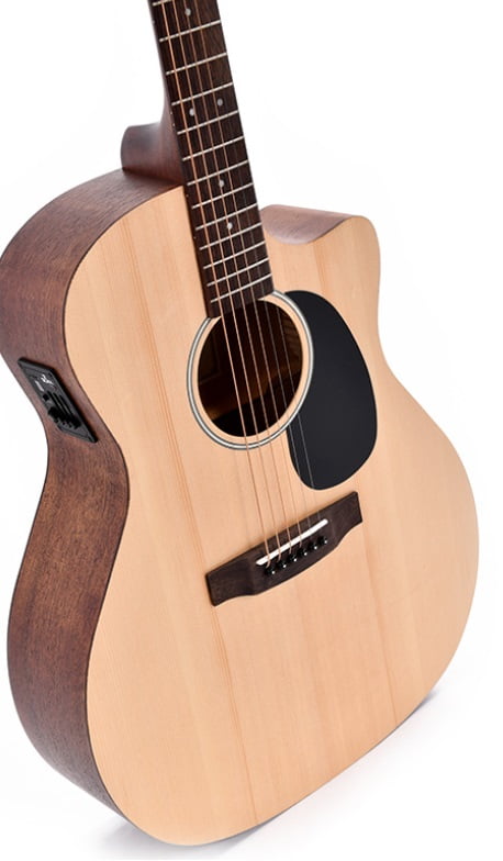 Ditson 10 Series - Grand Auditorium, electro-acoustic cutaway western ...